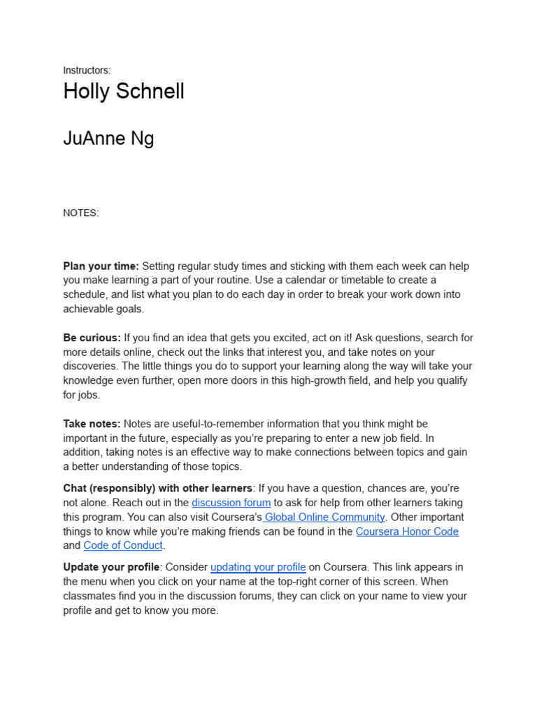 Google Project Management Study Guide | PDF | Project Management ...