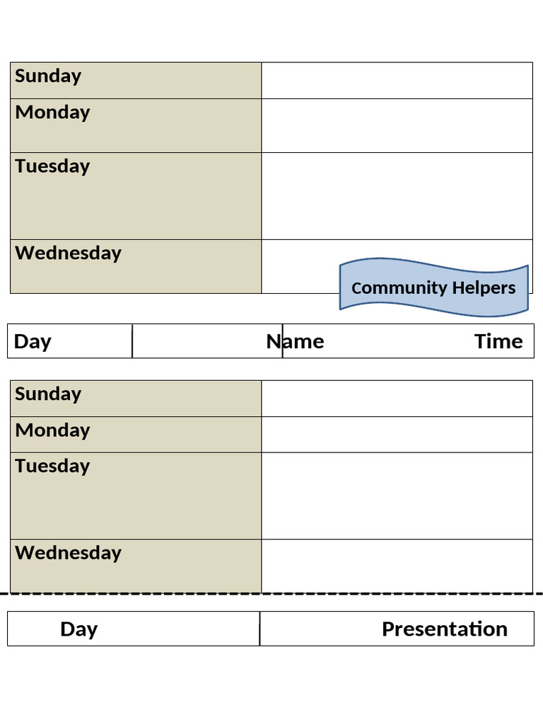 Community Helpers 1 | PDF