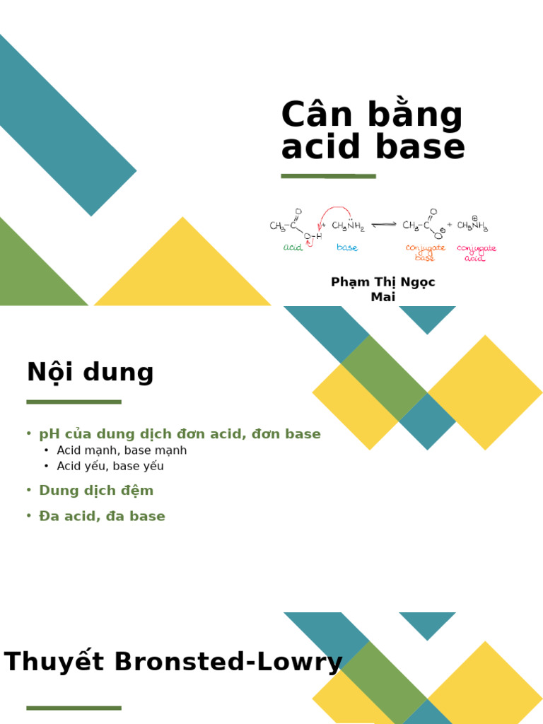 Cân Bằng Acid-base - 2026 | PDF