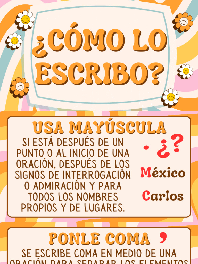 ¿Cómo Lo Escribo? | PDF