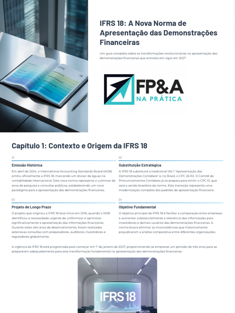 IFRS 18 A Nova Norma de Apresentacao Das Demonstracoes Financeiras ...
