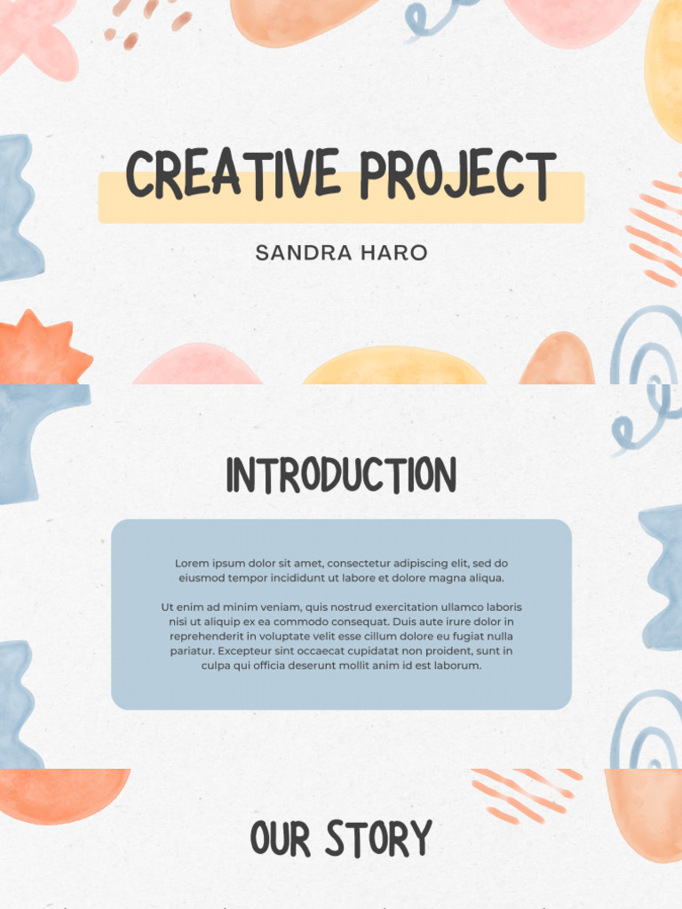Colorful Watercolor Creative Project Presentation - 20250928 - 015824 ...
