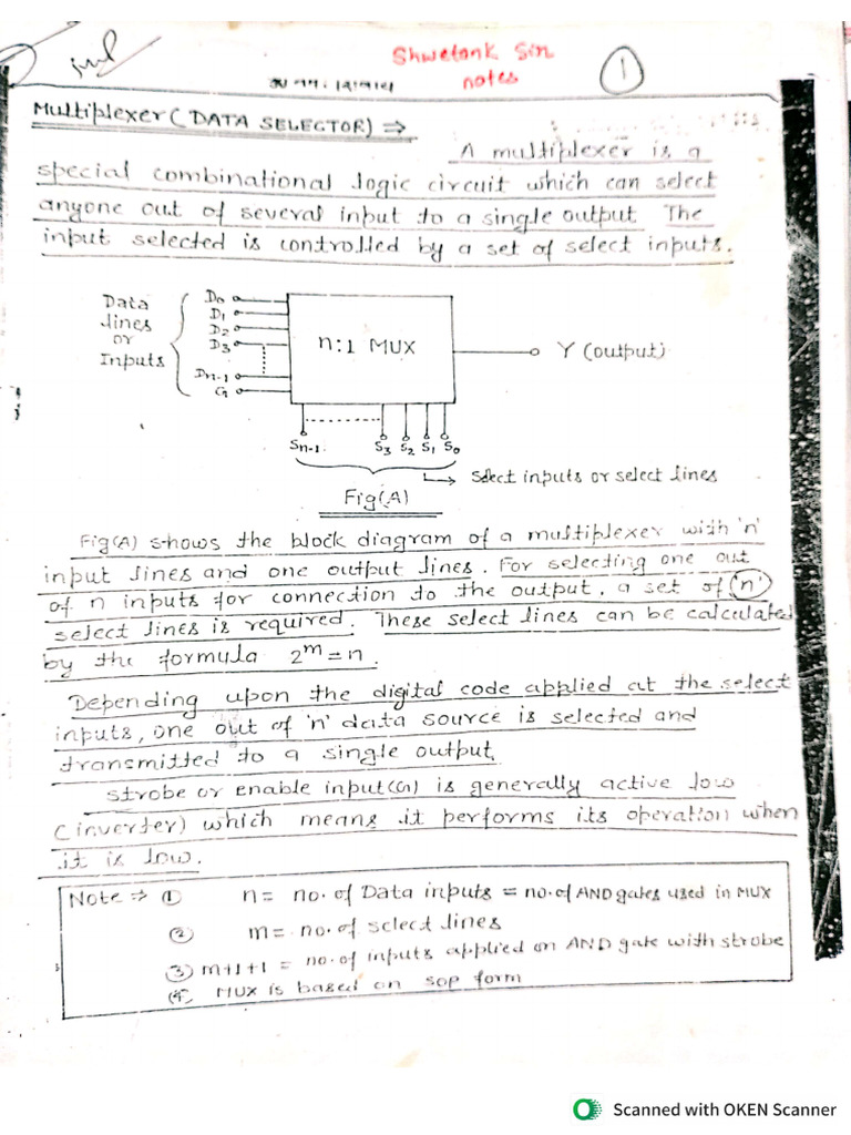 Shwetank Sir Notes | PDF