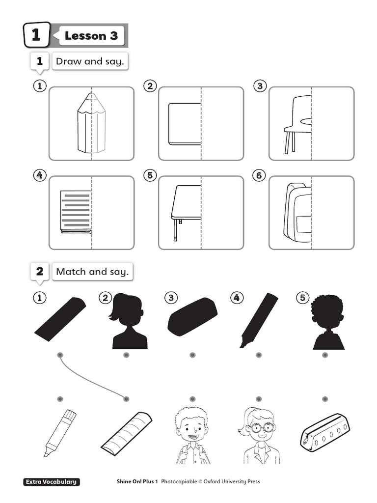 Unit 1 Extra Vocabulary Worksheet | PDF