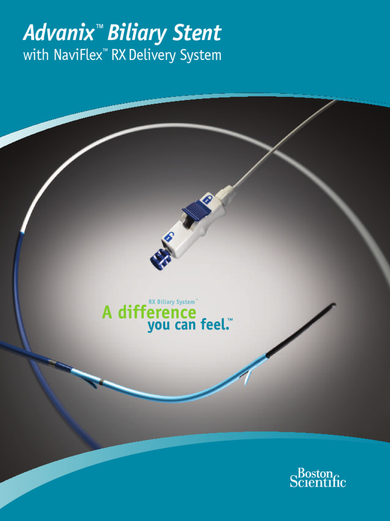 Advanix Biliary Stent Overview | PDF | Stent | Medical Specialties