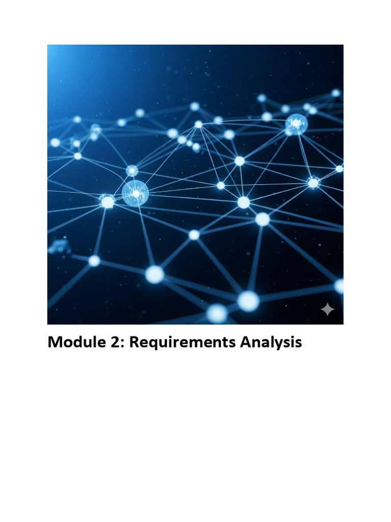 Module 2 - Requirements Analysis | PDF | Computing | Computer Engineering