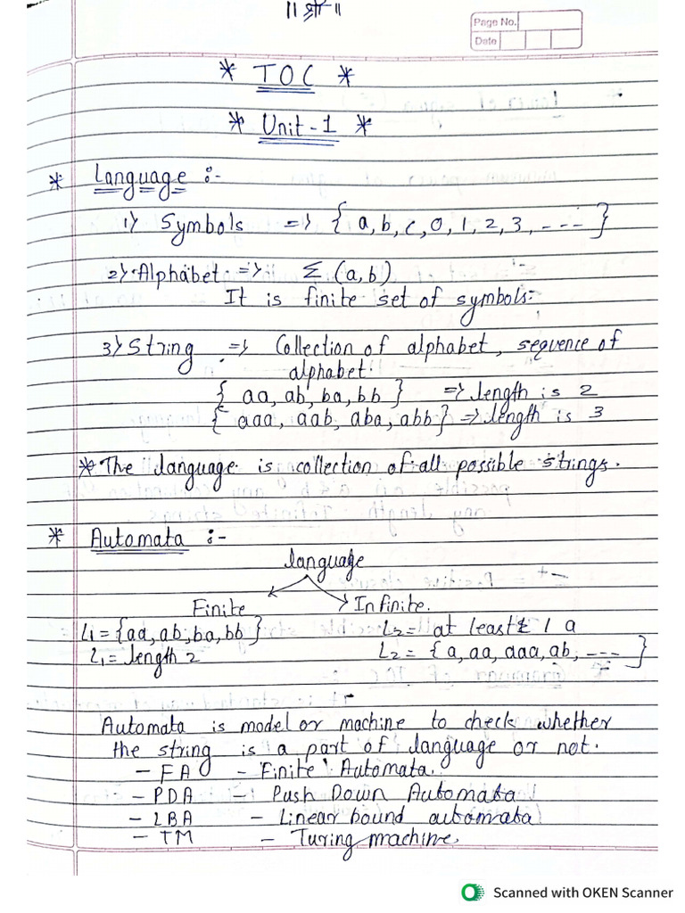 Unit 1 Toc | PDF
