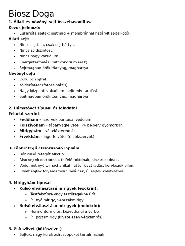 Biosz Doga | PDF