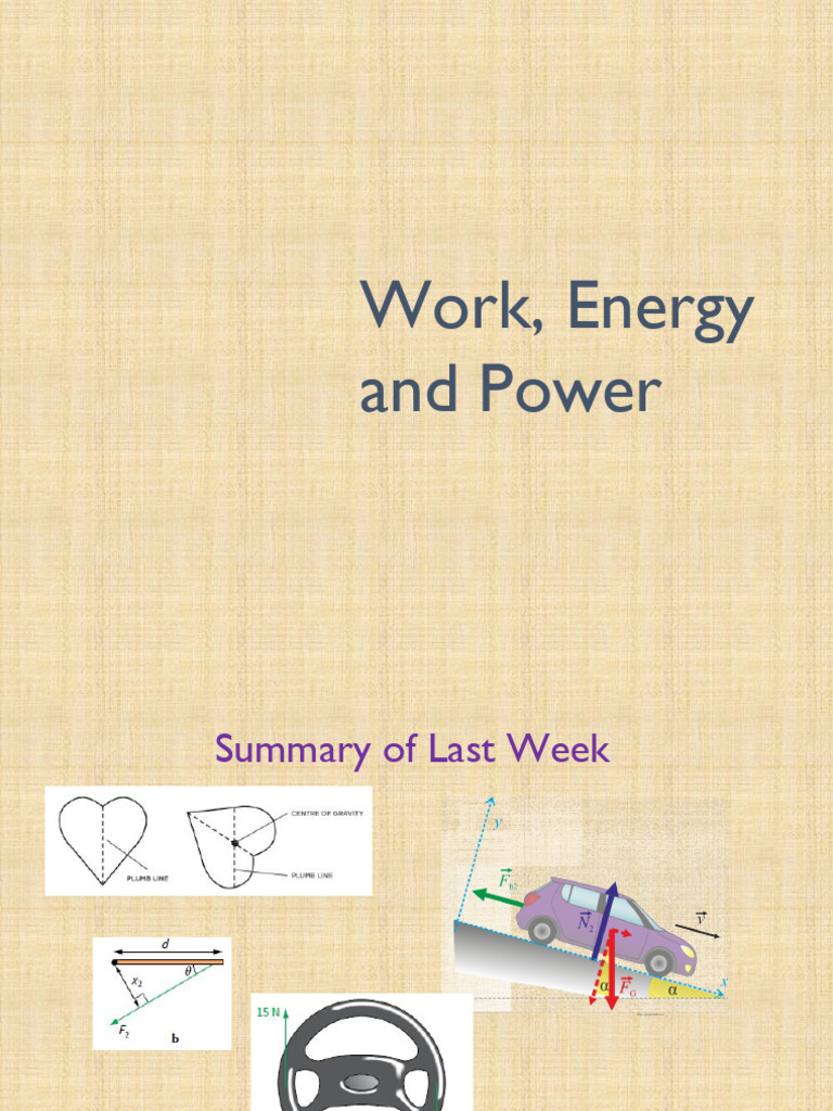 Chapter 5 Work Energy and Power | PDF | Potential Energy | Kinetic Energy