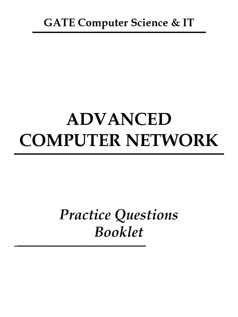 GATE Computer Science: Network Analysis | PDF | Transmission Control ...