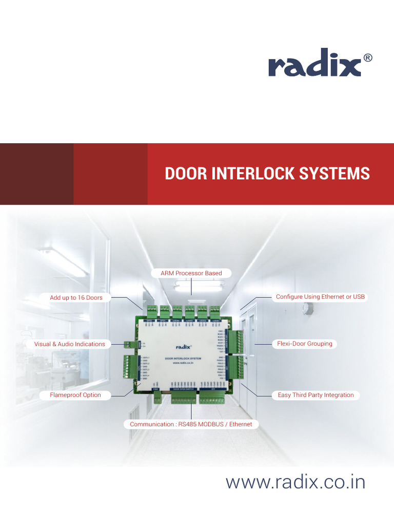 Advanced Door Interlock Systems | PDF | Access Control | Programmable ...