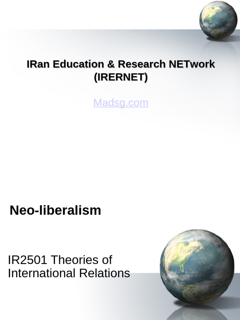 Neo Liberalism | PDF | Neoliberalism | Globalization