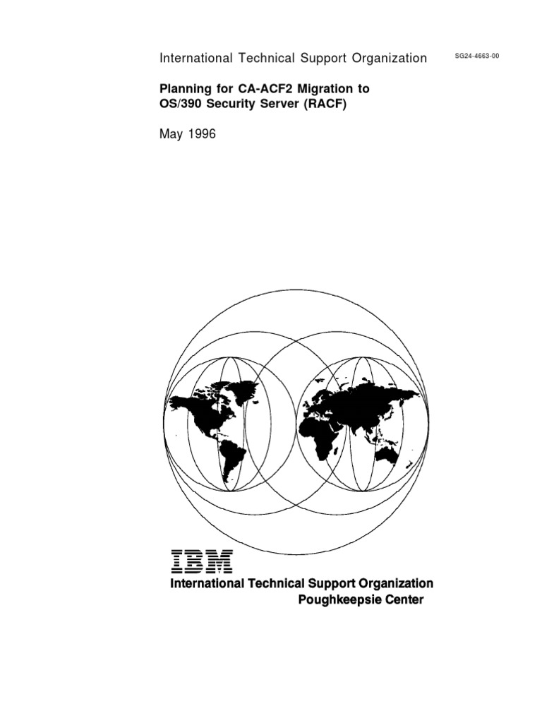 Racf | PDF | Databases | Operating System
