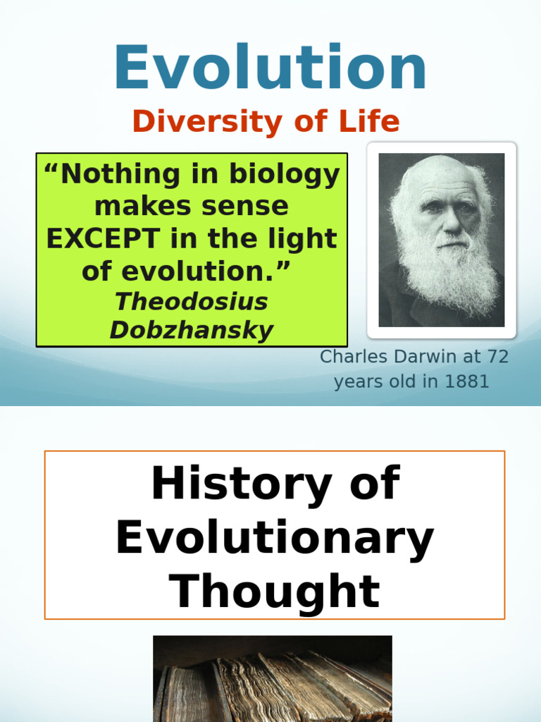 Evolution and Natural Selection | PDF | Evolution | Natural Selection