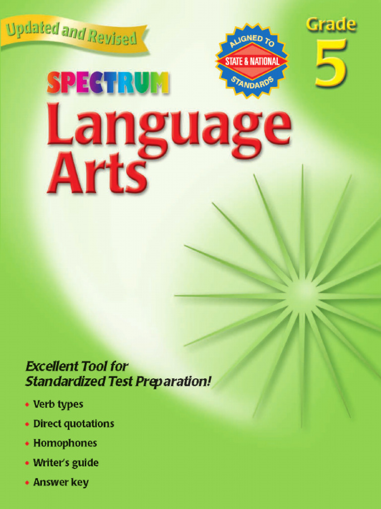 Spectrum Language Arts Grade 5 | PDF
