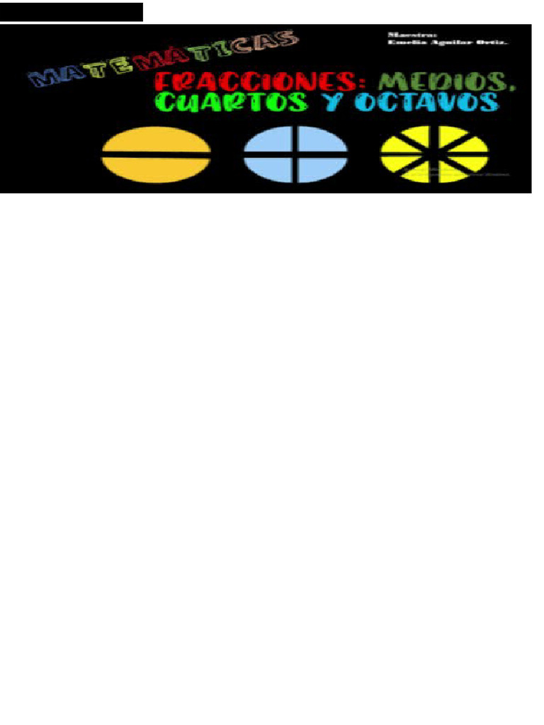 Composición y Descomposición de Fracciones | PDF | Aprendizaje ...