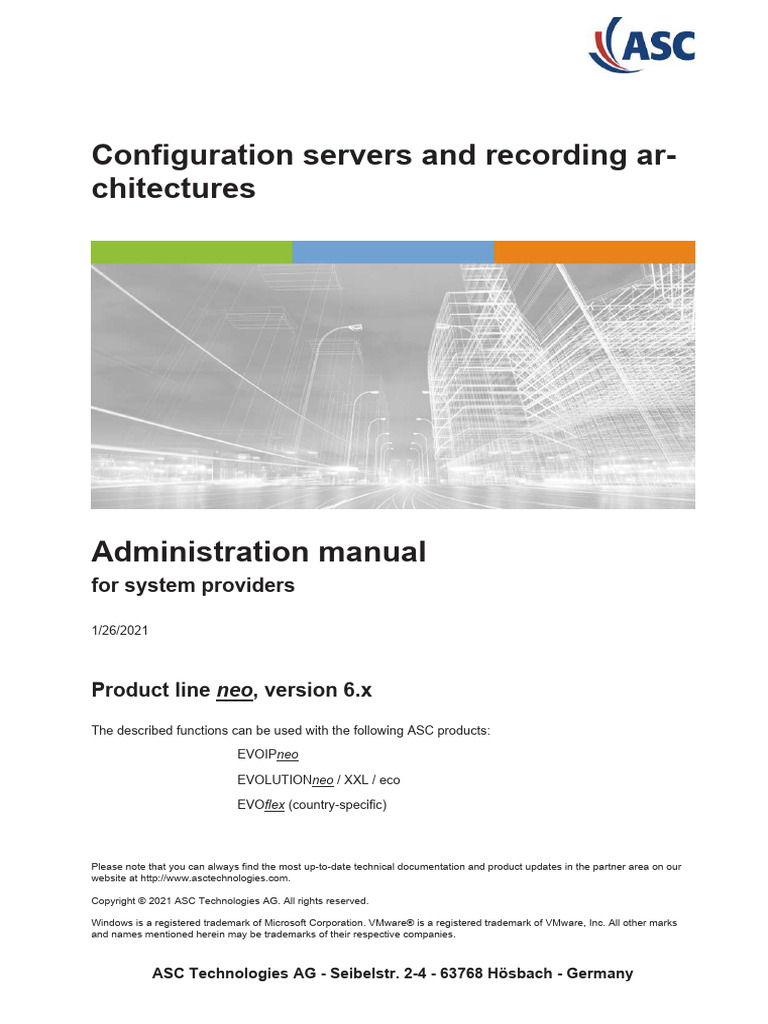 Config Server and Recording Architectures SP Us | PDF | Server (Computing) | Databases