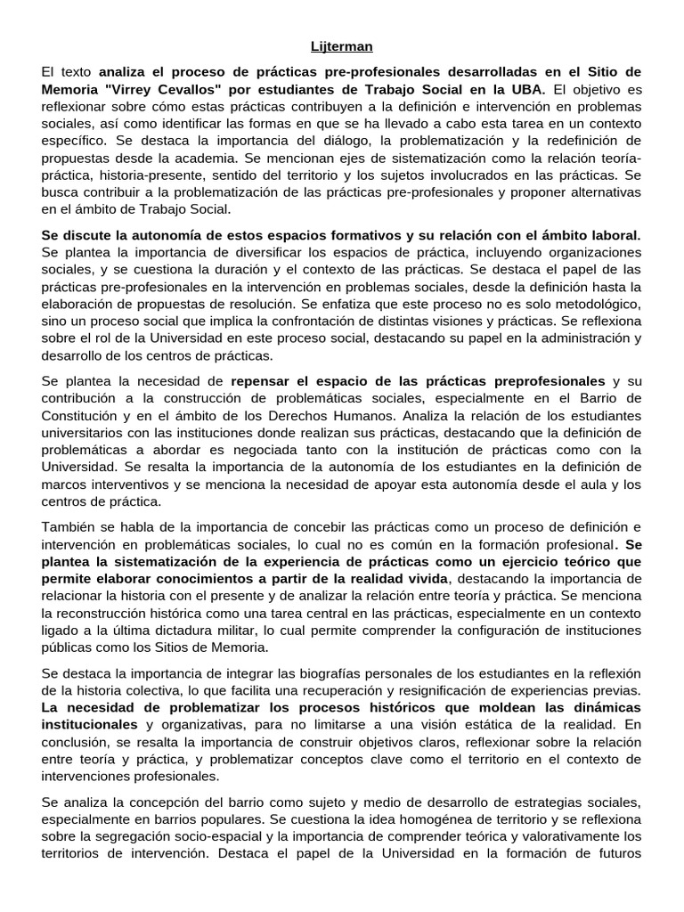 Resumen de Ts4 Primer Cuatri | PDF | Trabajo Social | Comunidad