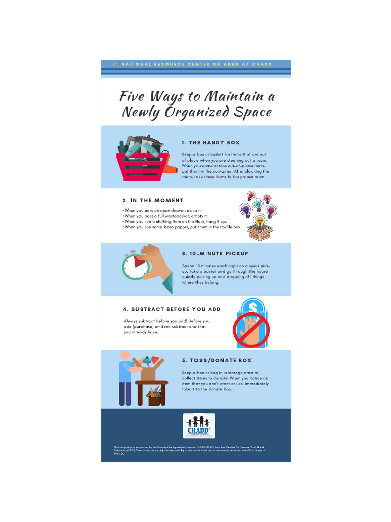 Organizing Space Infographic | PDF