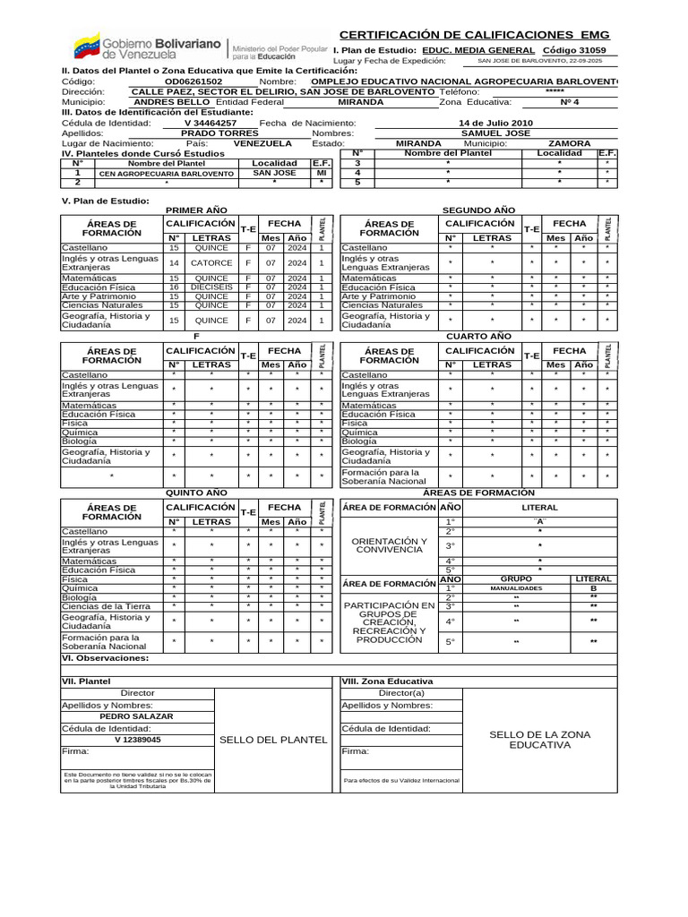 Samuel Prado | PDF | Science