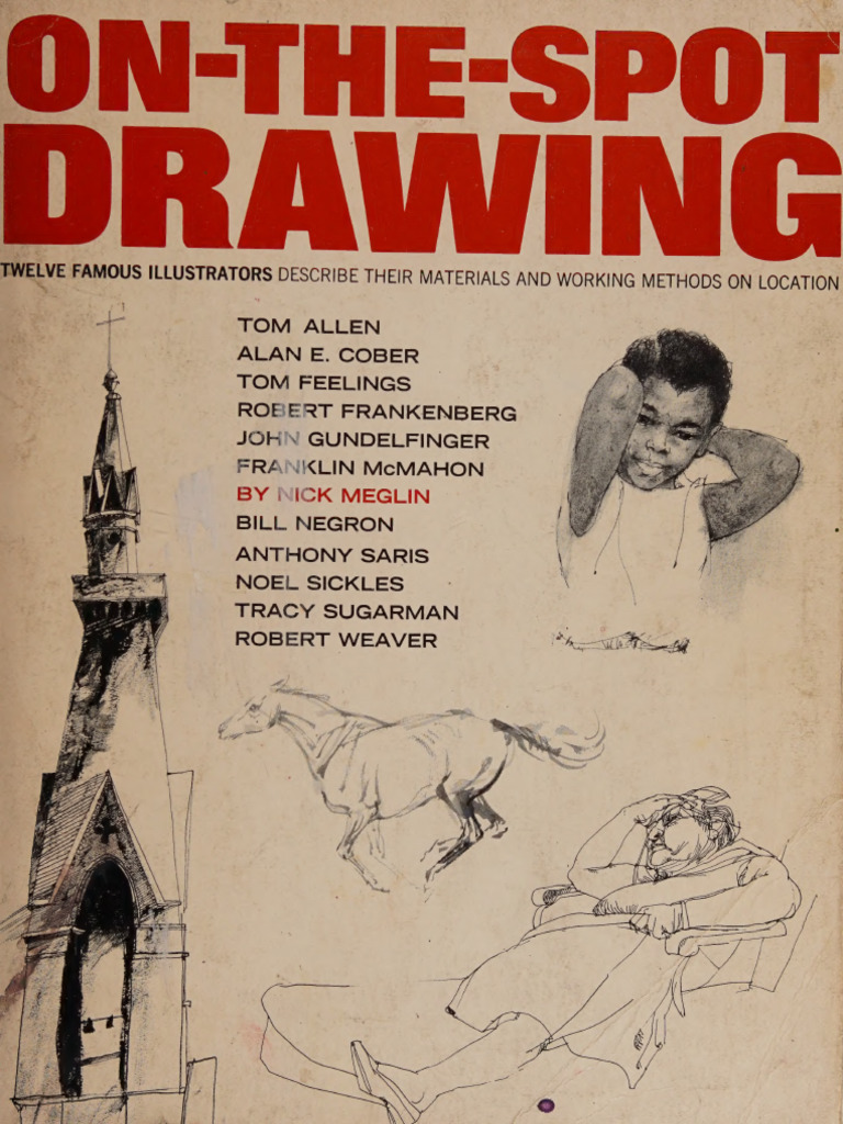 On-The-spot Drawing - Nick Meglin - New York, 1978, c1969 - Watson ...