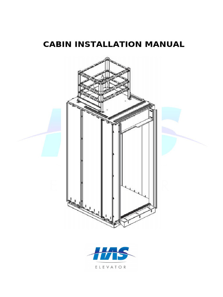 Elevator Cabin Installation Guide | PDF | Nut (Hardware) | Land Vehicles