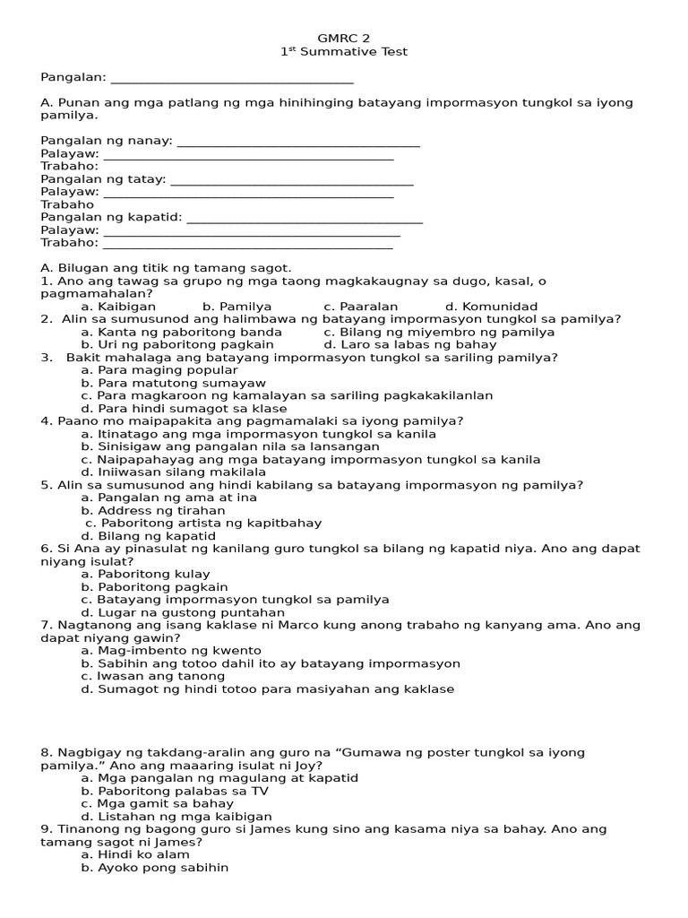 GMRC 2 | PDF