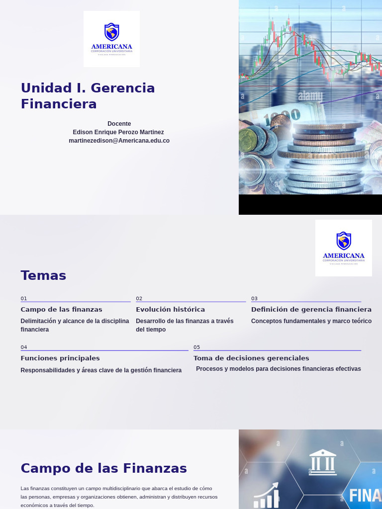 Unidad I-Gerencia-Financiera | PDF | Toma de decisiones | Capital ...