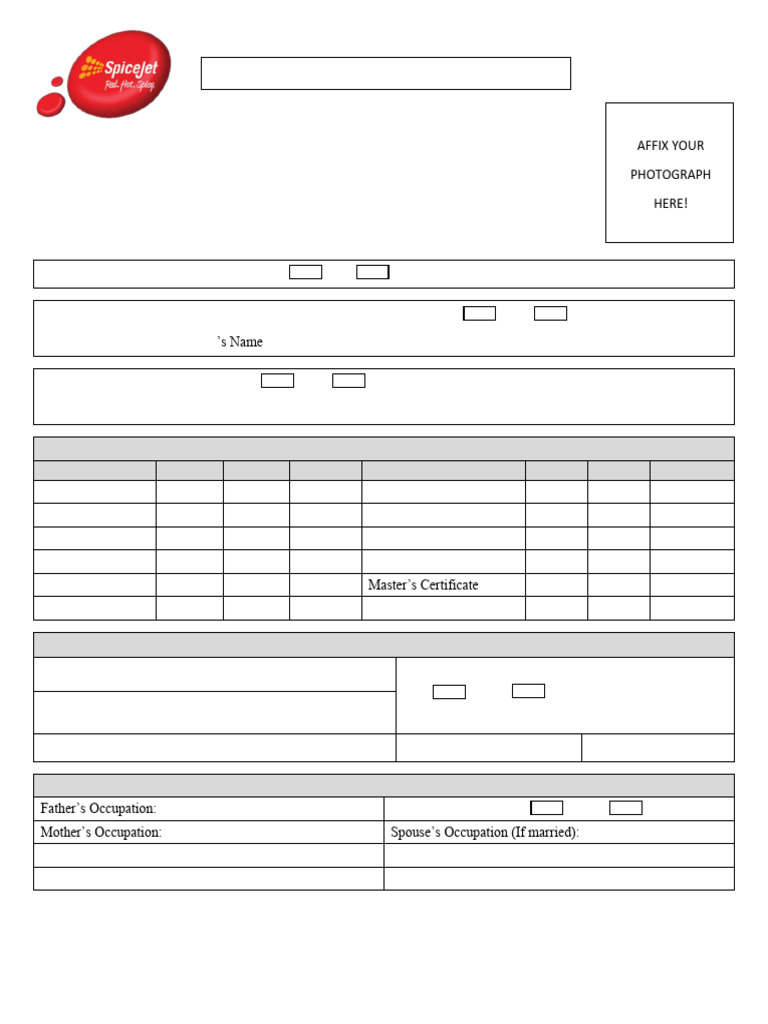 New Candidate Information Sheet | PDF