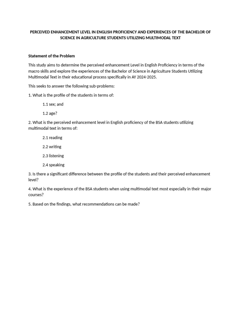 Examples of Research Instruments | PDF | Reading Comprehension | Policy