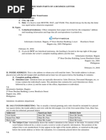 Standard Naval Letter Template USMC | PDF | Text | Writing