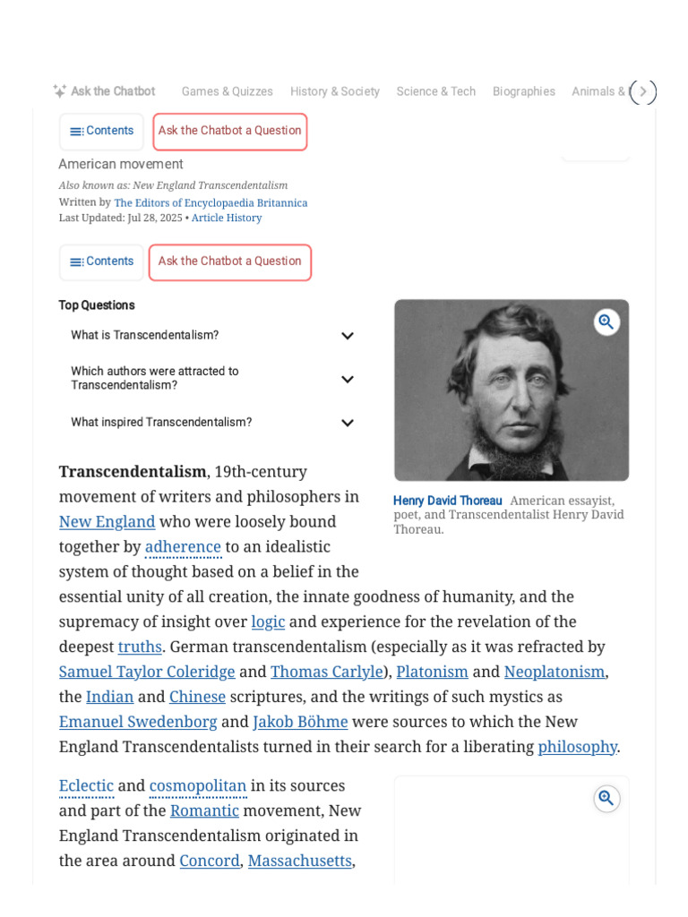 Henry David Thoreau - Books, Quotes, Beliefs, Cause of Death, & Works ...