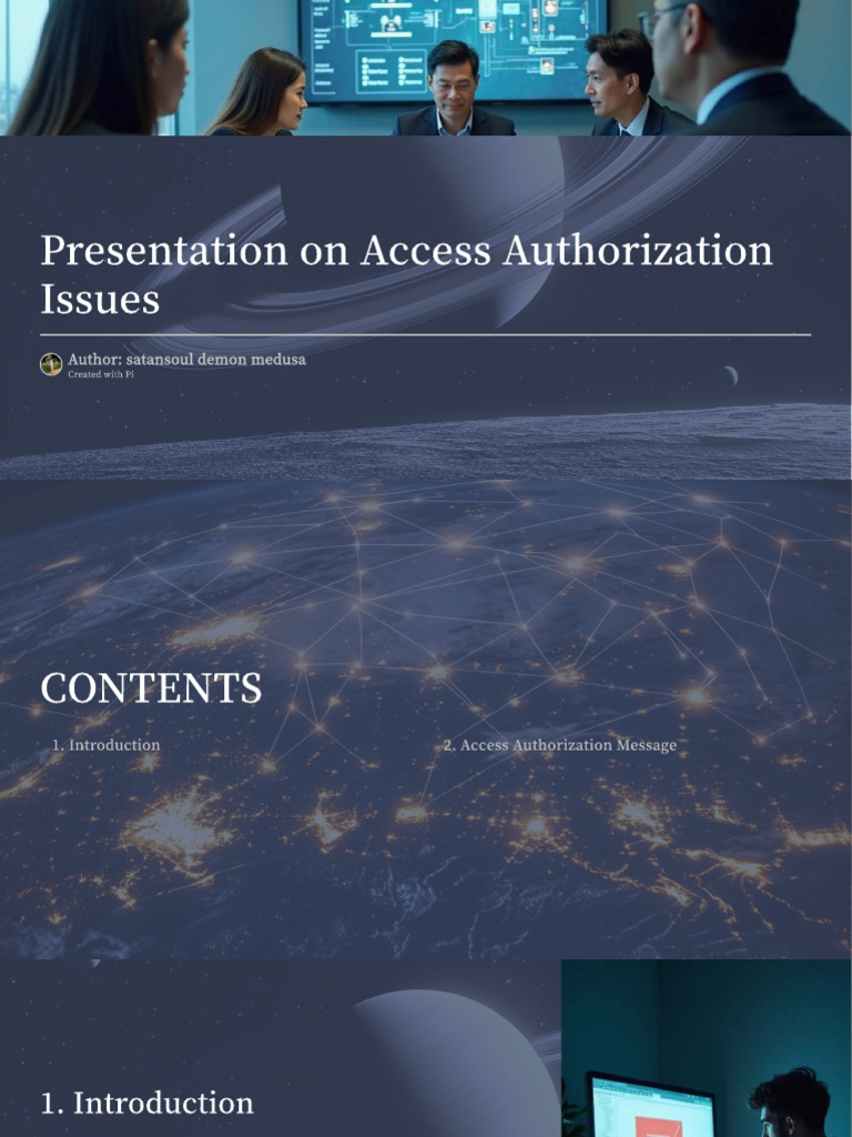 Access Authorization Issues Explained | PDF