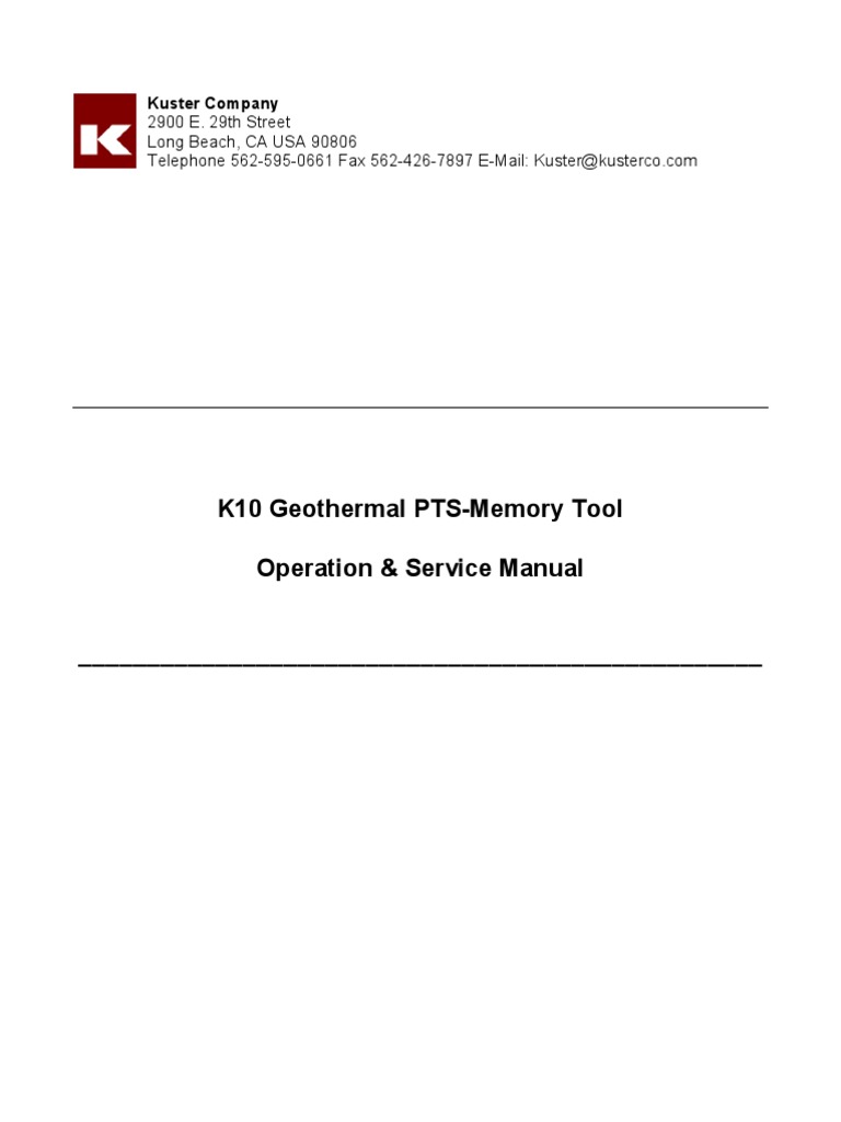 k10 Pts Manual Original | PDF | Flow Measurement | Battery (Electricity)