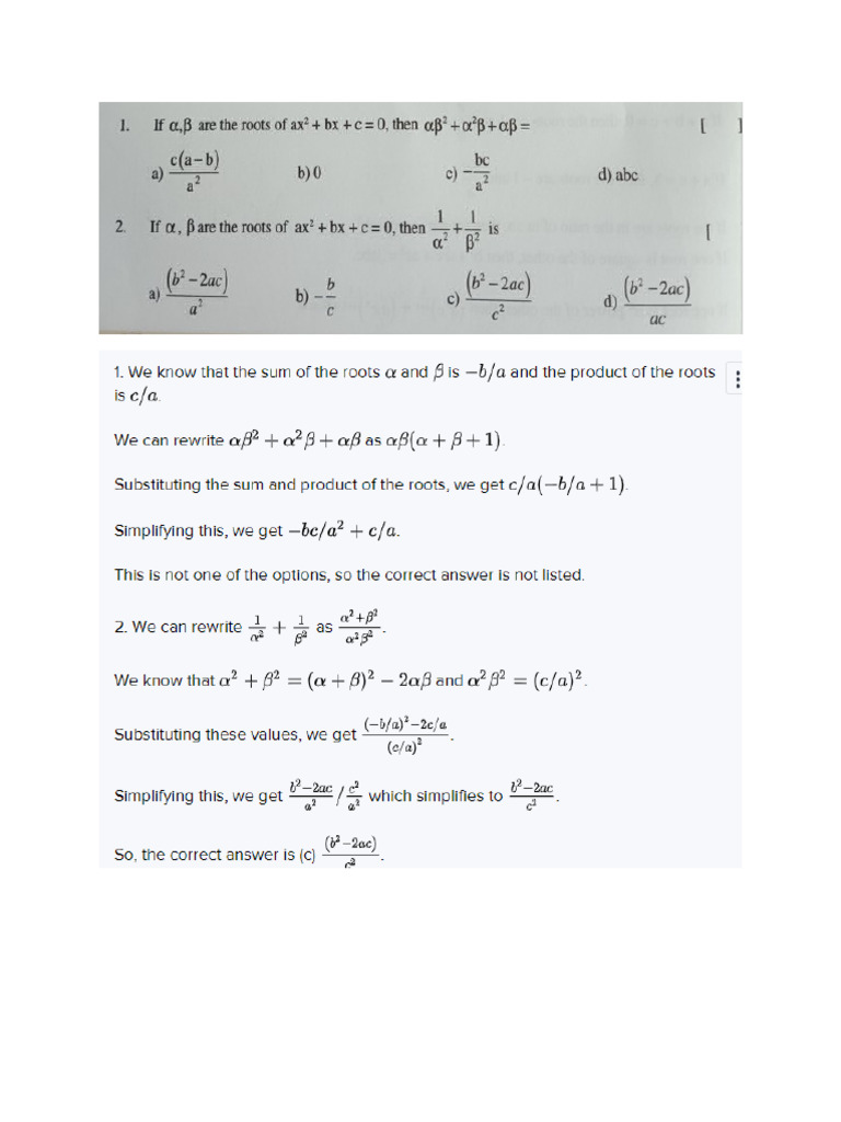 C Batch Part1 Math Aim2 | PDF