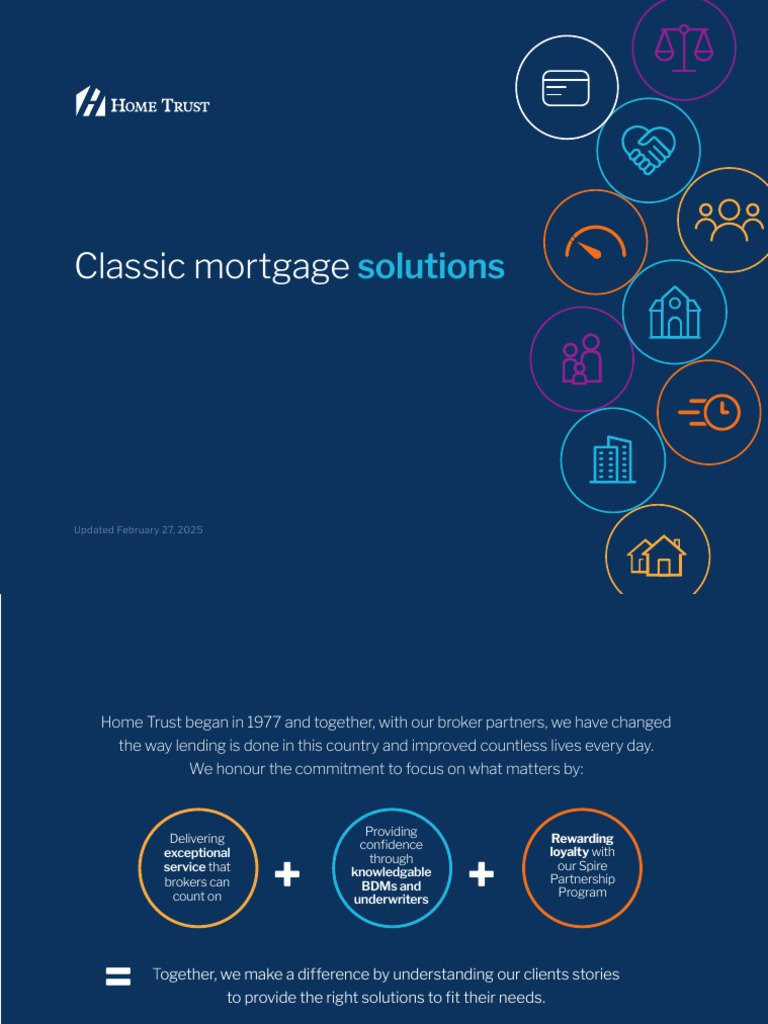 Classic Solutions Package en | PDF | Refinancing | Mortgages