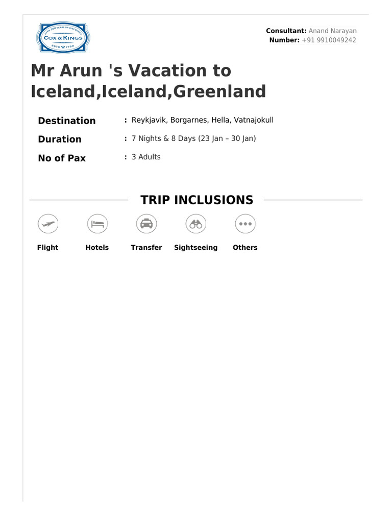 MR Arun 1870333 Proposal | PDF | Travel Visa