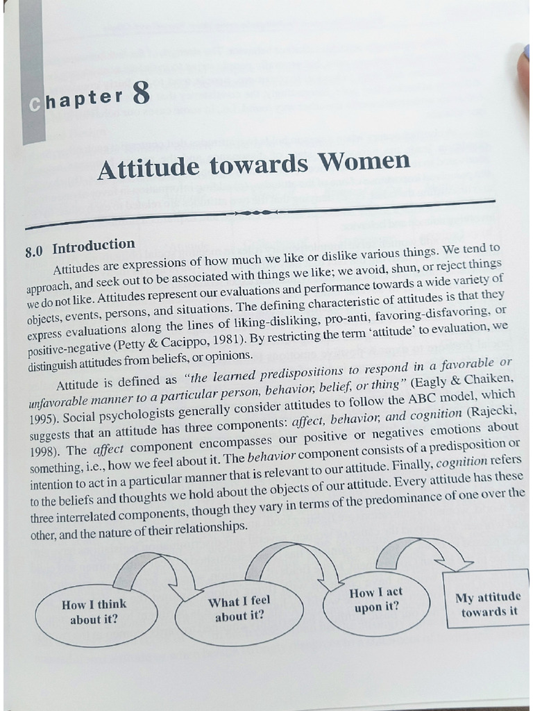 Attitude Towards Women Scale | PDF