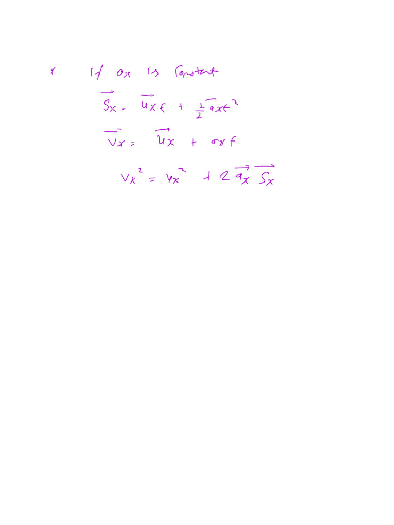 Motion in A Plane Complete | PDF | Motion (Physics) | Mechanics