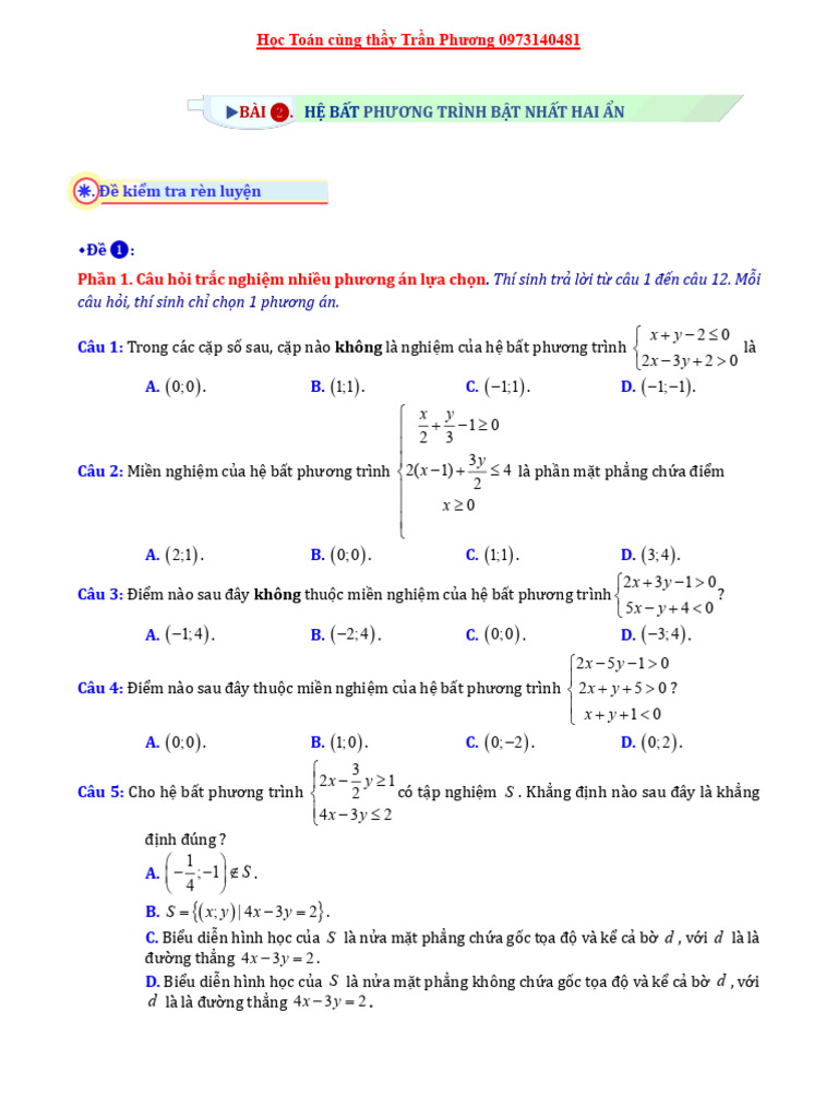 C2-B2-He BPT Bac Nhat Hai An-Hs | PDF