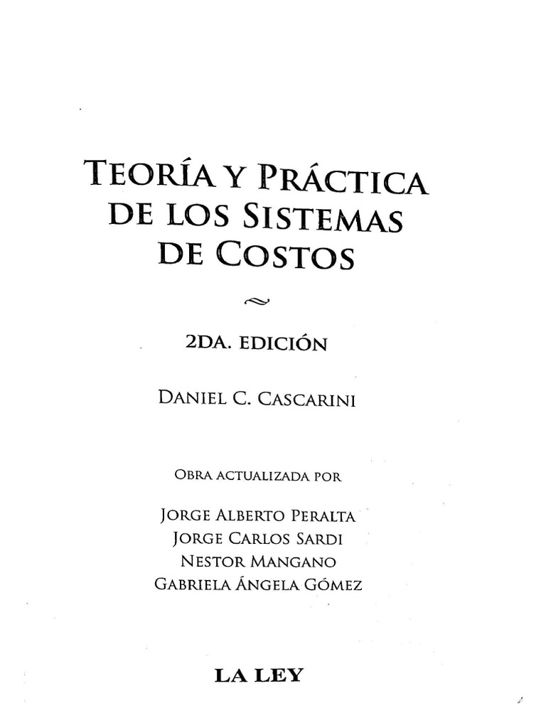 Capitulo I Teoría y Práctica Cascarini | PDF