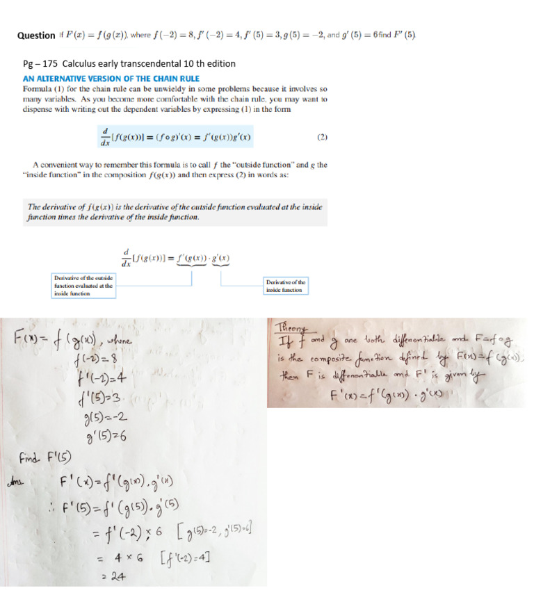 Solution of Quiz Problem | PDF