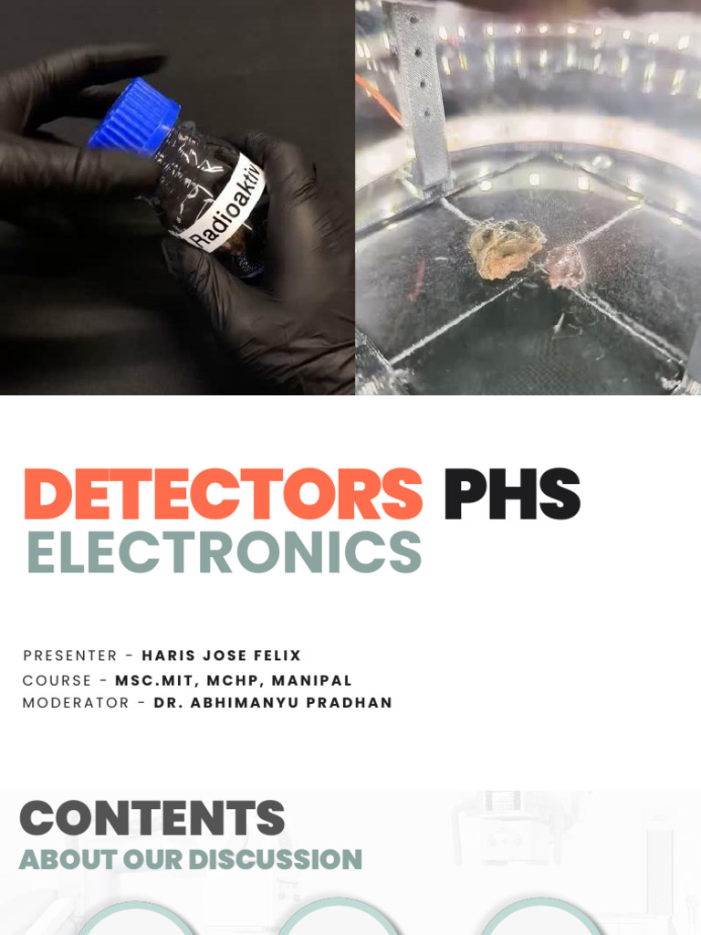 NMT Detectors Et All (Haris Jose Felix) - 3rd Sem | PDF | Physical ...