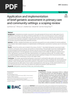 Fulmer SPICES Tool for Elderly Assessment | PDF | Geriatrics ...