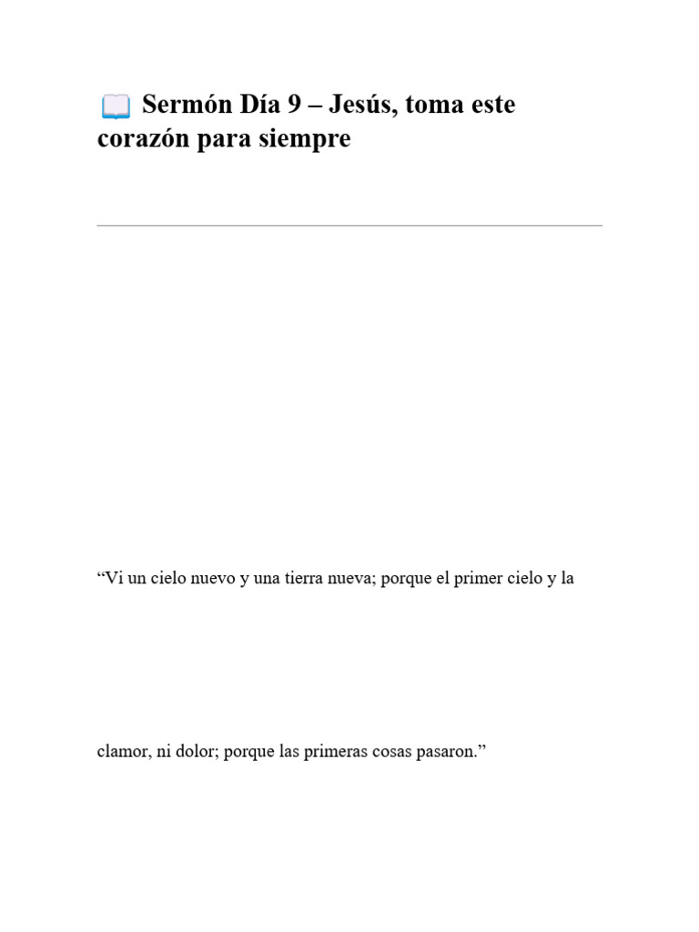 Jesús, Toma Este Corazón para Siempre | PDF | Cristo (título) | Jesús