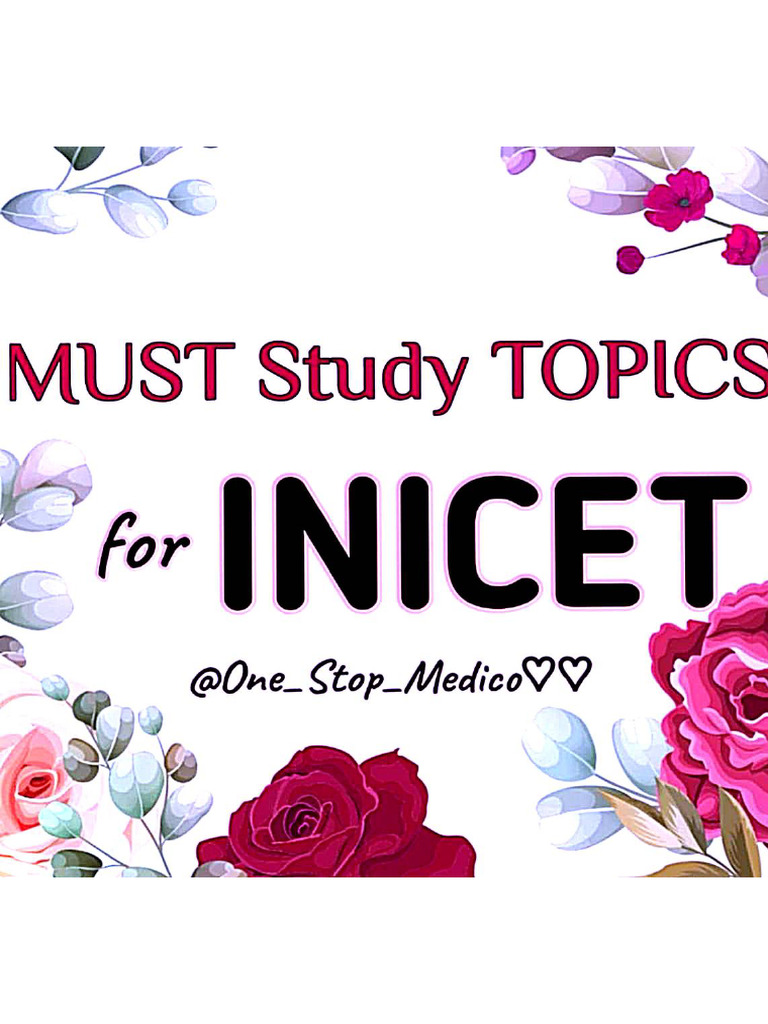 INICET PYQs | PDF