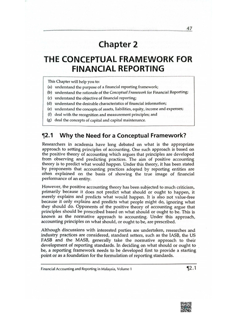 Chp 2 The Conceptual Framework For Financial Reporting Pdf