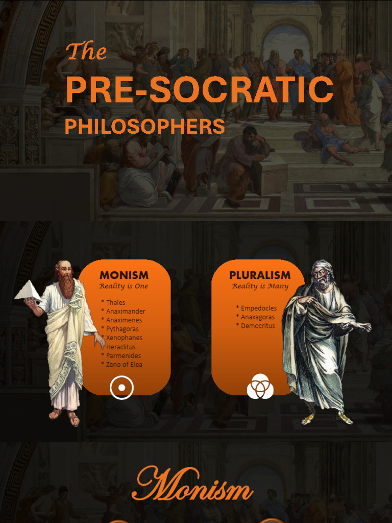 Monism vs. Pluralism in Philosophy | PDF | Metaphysics | Ancient Greek ...