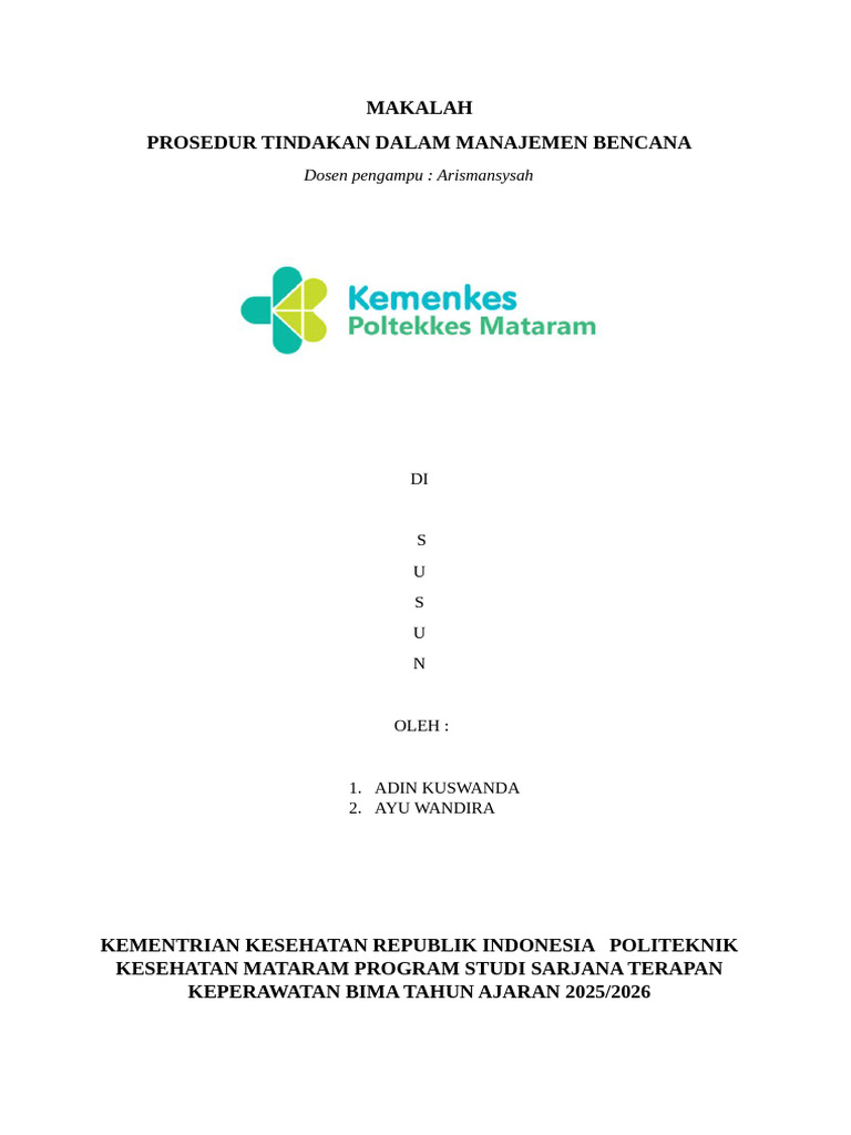 Makalah Adin Kuwanda | PDF