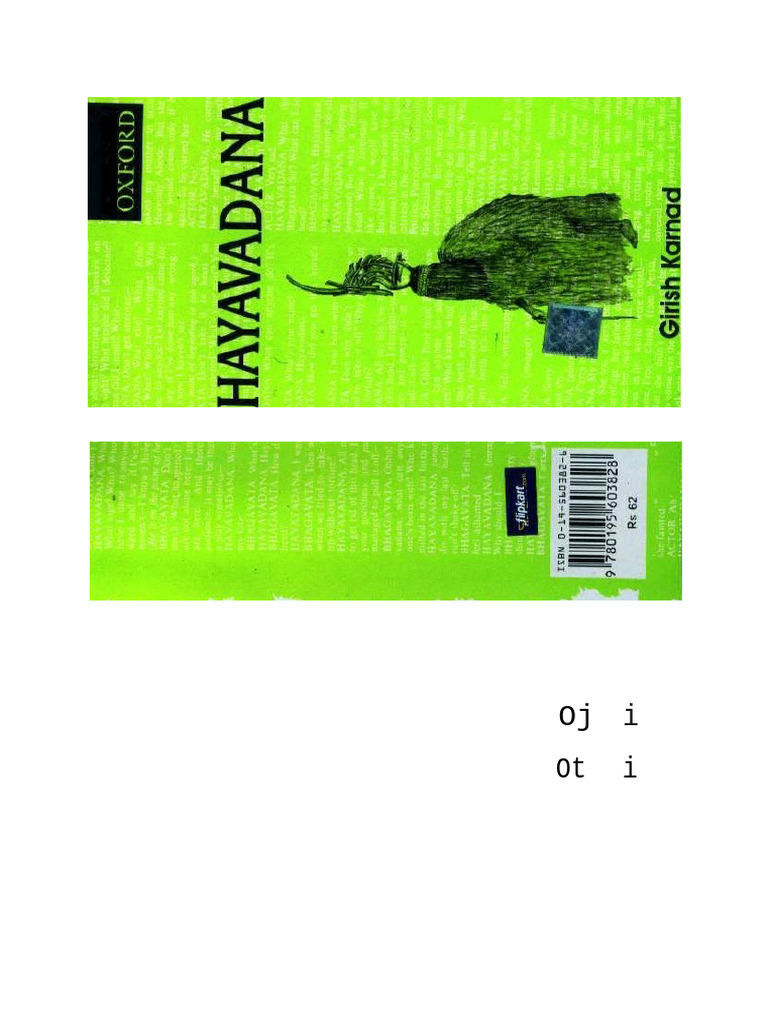 Hayavadana Girish Karnadpdf | PDF